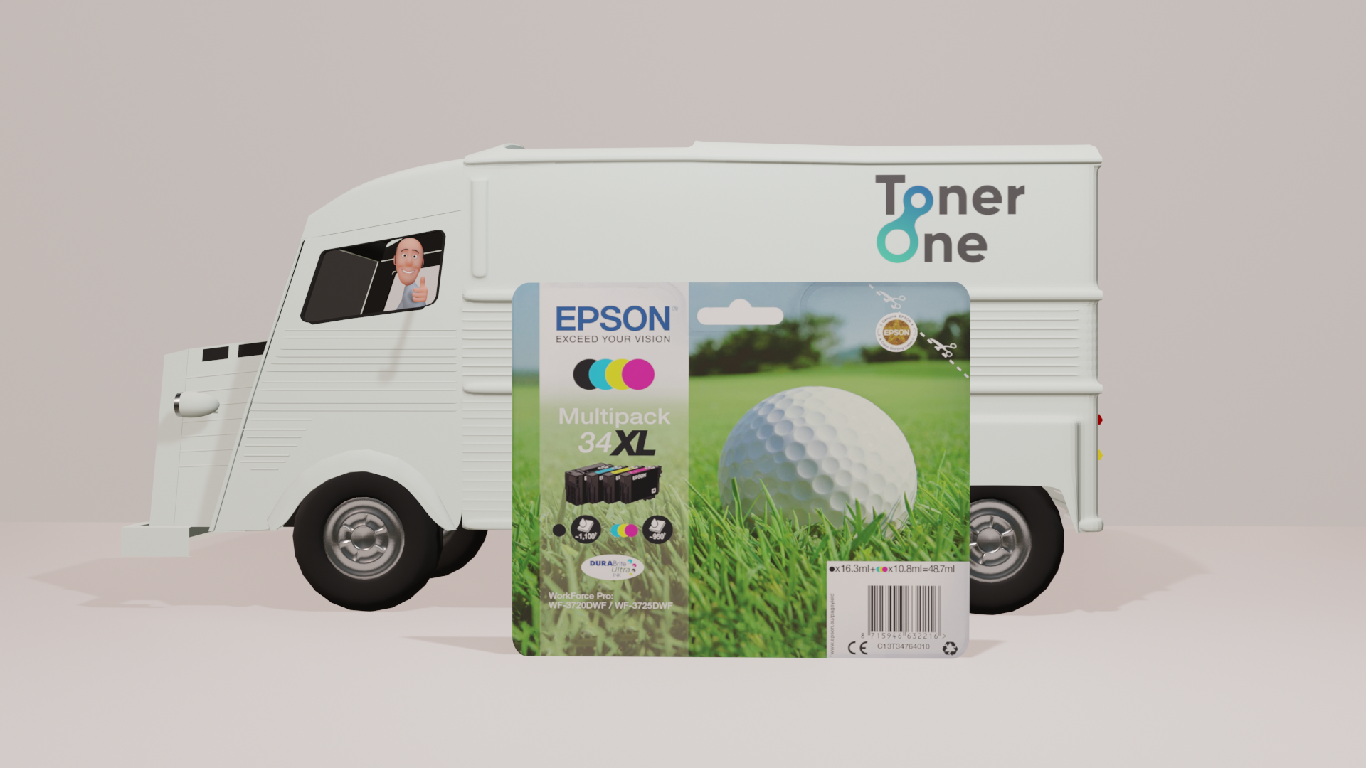 Genuine Epson 34XL Multipack Ink Cartridge - C13T34764010