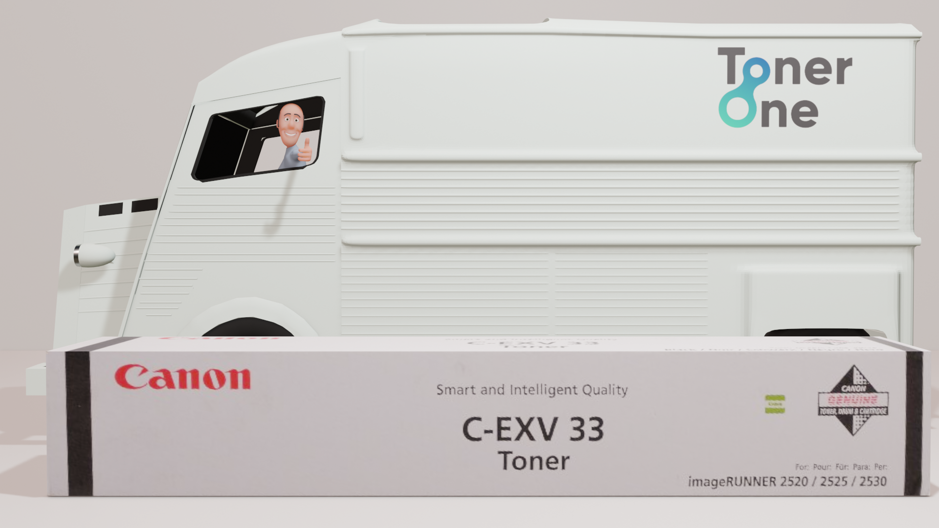 Genuine Canon C-EXV33 toner cartridge - Black